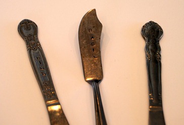 Recycled Silverware Garden Signs - Crap I've Made